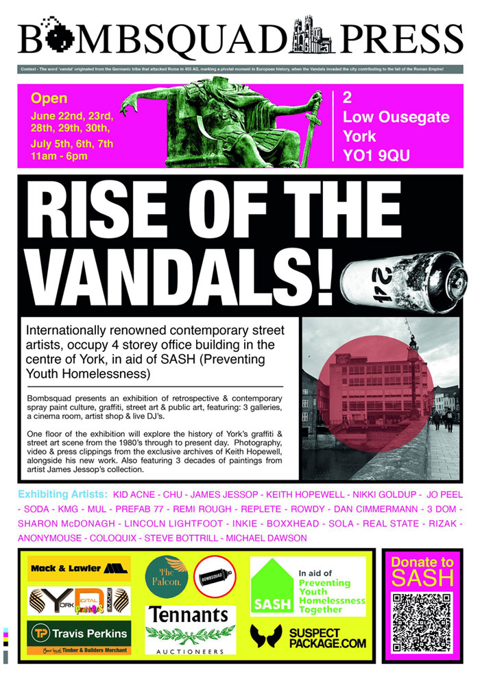 York 360° ~ Bombsquad – Rise Of The Vandals